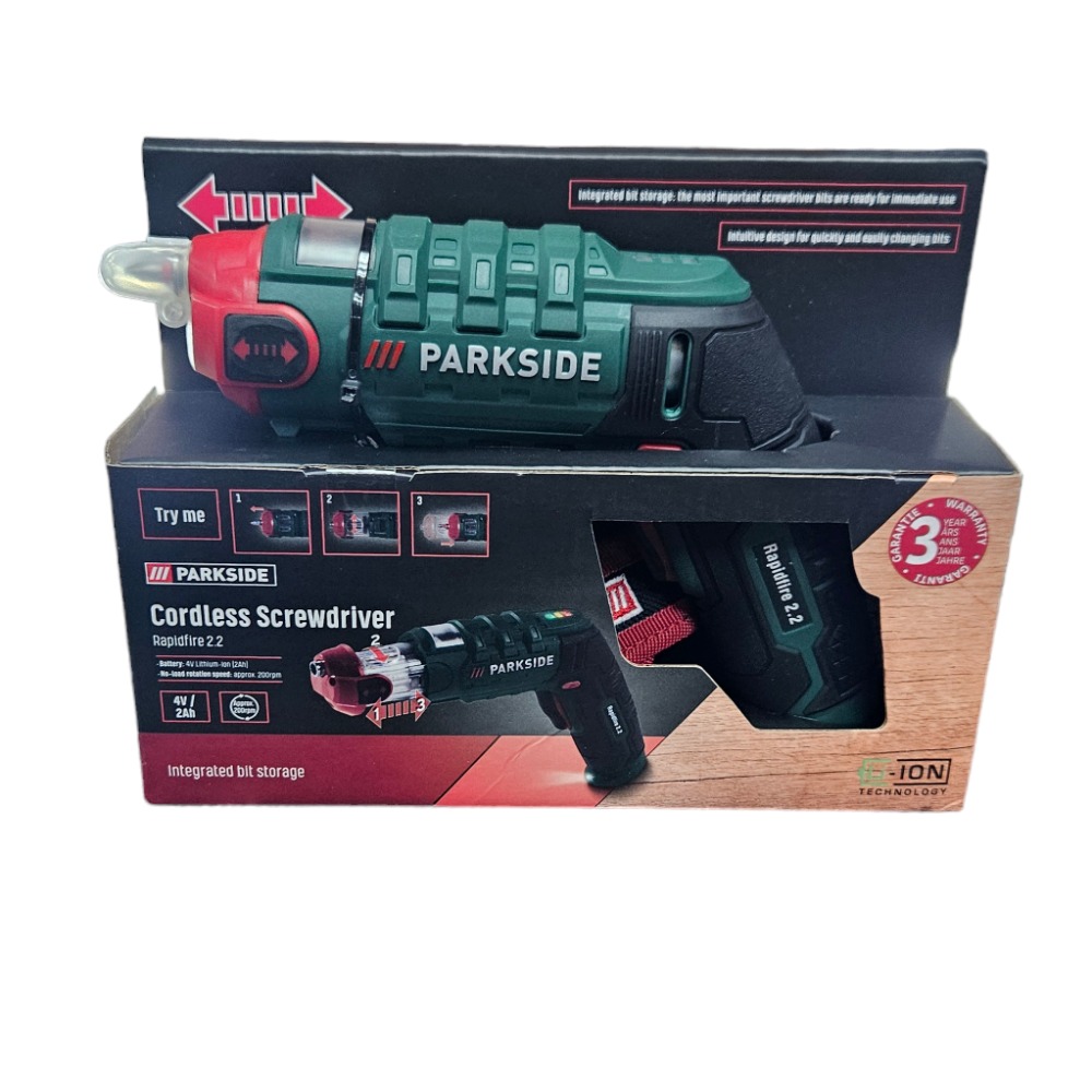 Pre-owned Parkside Cordless Screwdriver - Own4Less